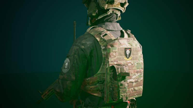 JTF Vigil Commando PVC Velcro Patch - Infantry Owned Apparel